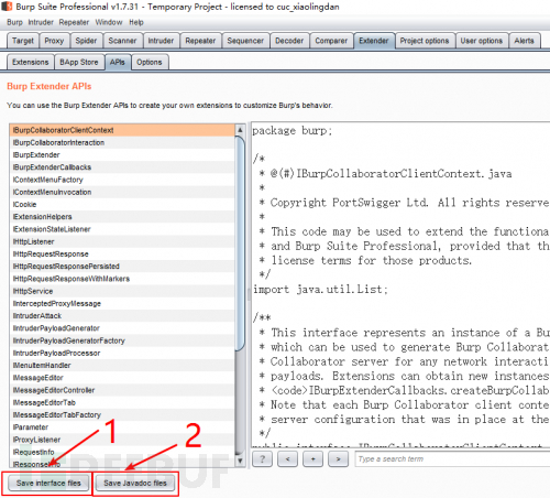 Burp Suite API学习思路 - FreeBuf网络安全行业门户