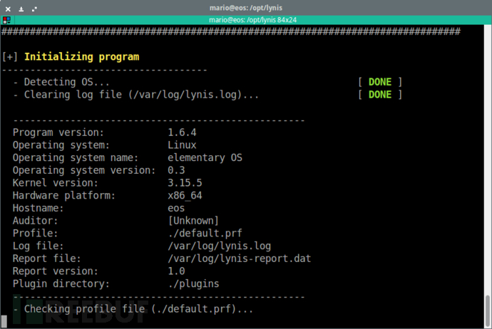 详解Linux开源安全审计和渗透测试工具Lynis - FreeBuf网络安全行业门户