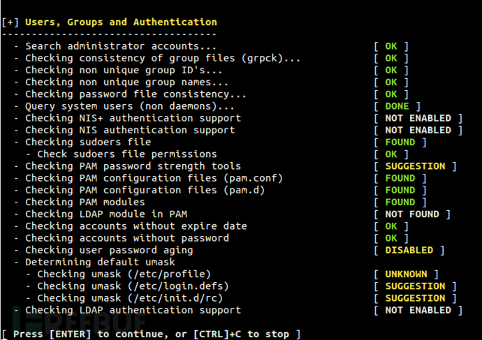 详解Linux开源安全审计和渗透测试工具Lynis - FreeBuf网络安全行业门户