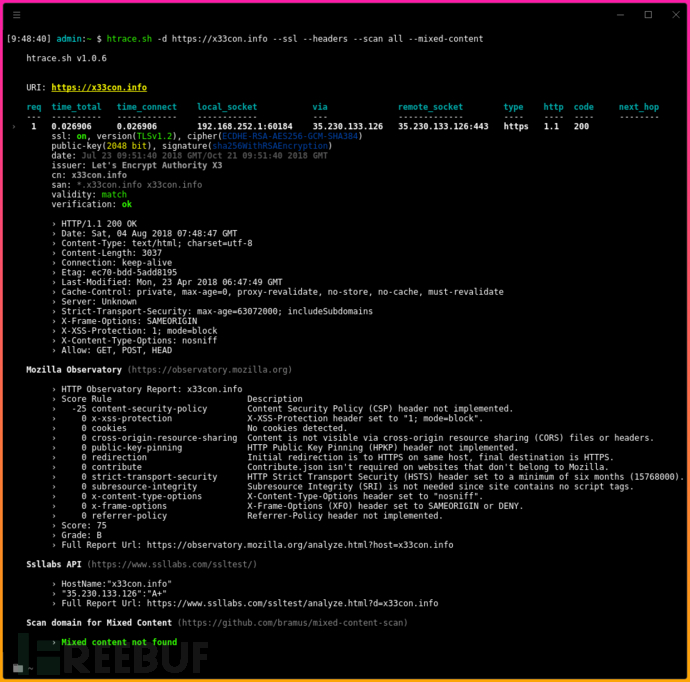 Htrace.sh：用于调试Http/Https请求的简单Shell脚本 - FreeBuf网络安全行业门户