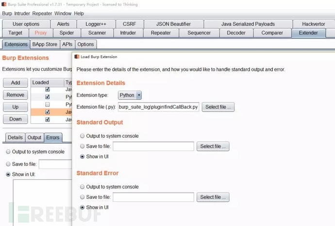 初探Burp Suite API 开发 - FreeBuf网络安全行业门户