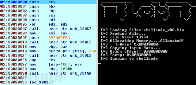 BlobRunner：一款功能强大的恶意软件Shellcode调试与分析工具 - FreeBuf网络安全行业门户