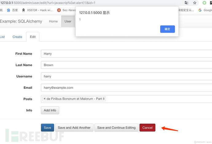 Flask-admin Reflected XSS引发的思考 - FreeBuf网络安全行业门户