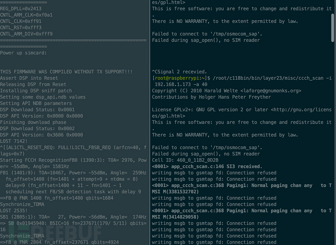 GSM Sniffing嗅探设备组装之短信嗅探 - FreeBuf网络安全行业门户