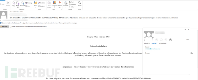 盲眼鹰（APT-C-36）：持续针对哥伦比亚政企机构的攻击活动揭露 - FreeBuf网络安全行业门户