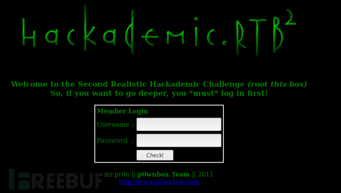 CTF靶场系列-Hackademic_RTB2 - FreeBuf网络安全行业门户