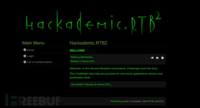 CTF靶场系列-Hackademic_RTB2 - FreeBuf网络安全行业门户