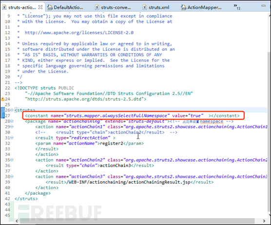 Apache Struts 2 远程代码执行 （CVE-2018-11776）漏洞分析 - FreeBuf网络安全行业门户
