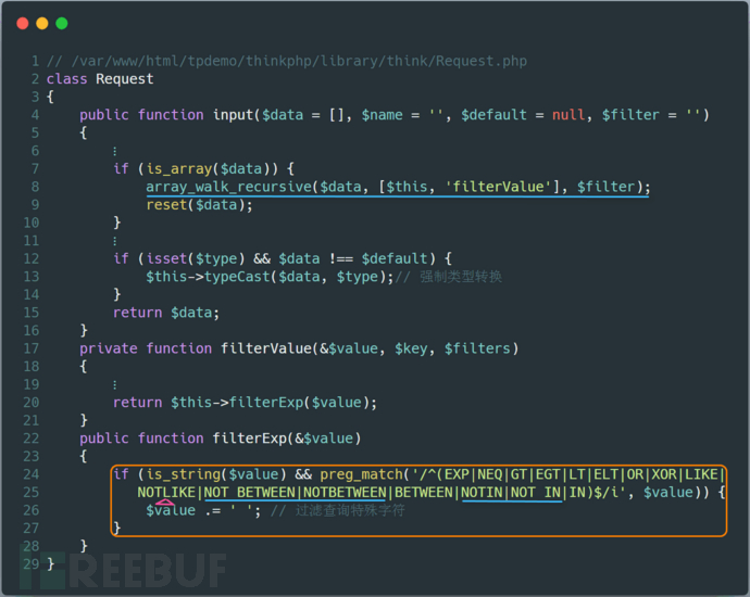 ThinkPHP5漏洞分析之SQL注入（四） - FreeBuf网络安全行业门户