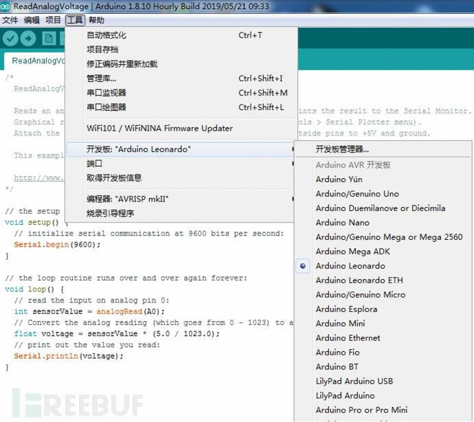 由Arduino Leonardo初识BadUsb - FreeBuf网络安全行业门户