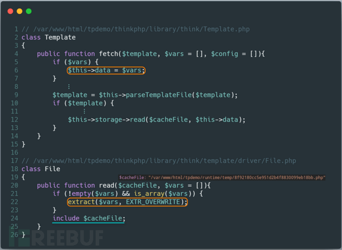 ThinkPHP5漏洞分析之文件包含 - FreeBuf网络安全行业门户