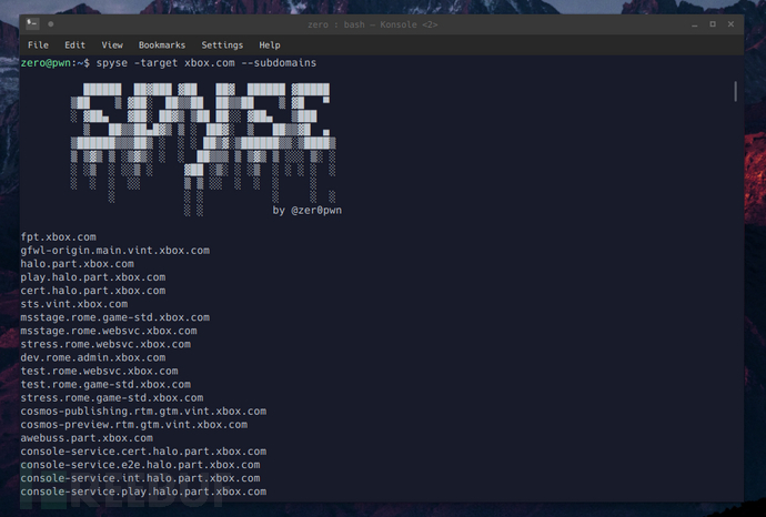 Spyse.Py：一款Python API封装器以及Spyse.com命令行客户端 - FreeBuf网络安全行业门户