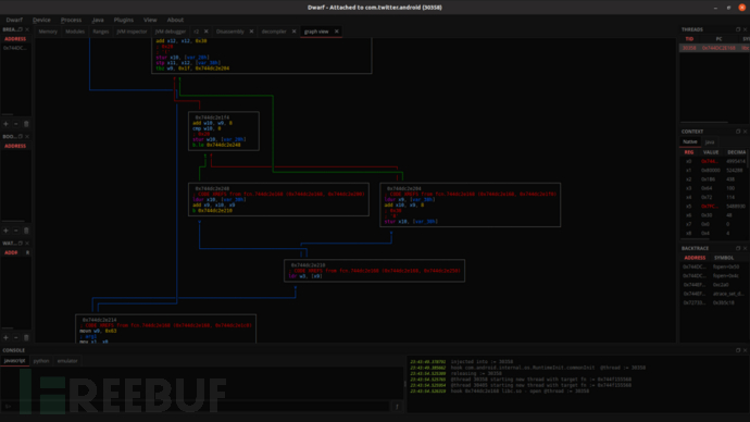 Dwarf：一款基于Pyqt5和Frida的逆向分析调试工具 - FreeBuf网络安全行业门户
