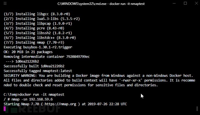 使用Docker和WSL体验信息安全工具 - FreeBuf网络安全行业门户