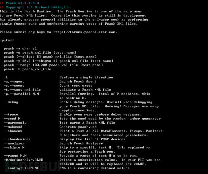 使用Peach进行模糊测试从入门到放弃 - FreeBuf网络安全行业门户