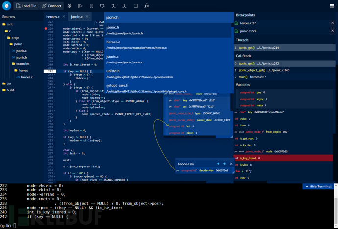 GDBFrontend：一款灵活可扩展的GUI调试工具 - FreeBuf网络安全行业门户