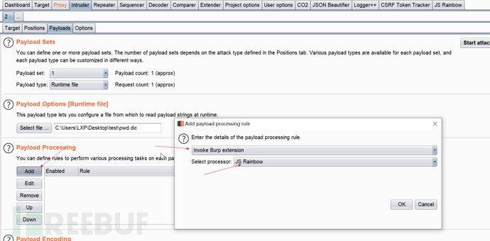 BurpSuite调用JavaScript处理Payload，通过JS完全自定义处理逻辑_js payload-CSDN博客
