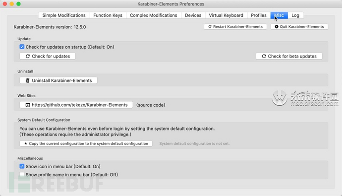 免费键盘改键神器Karabiner Elements for Mac - FreeBuf网络安全行业门户