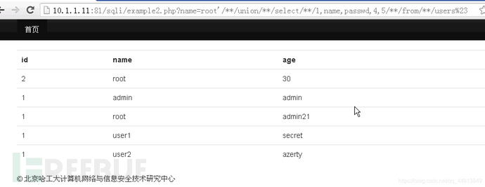 SQL注入实验学习笔记 - FreeBuf网络安全行业门户