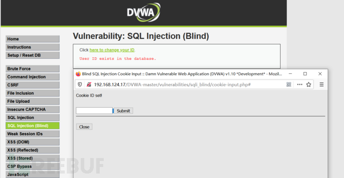 DVWA下的SQL Injection Blind通关 - FreeBuf网络安全行业门户