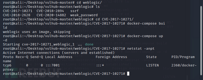 Weblogic Xmldecoder Cve 2017 10271反序列化漏洞复现 Freebuf网络安全行业门户 