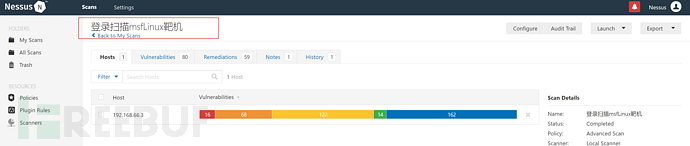 Nessus常用扫描分享 - FreeBuf网络安全行业门户