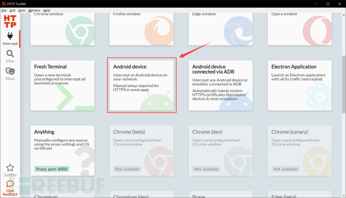 HTTP Toolkit使用攻略 - FreeBuf网络安全行业门户