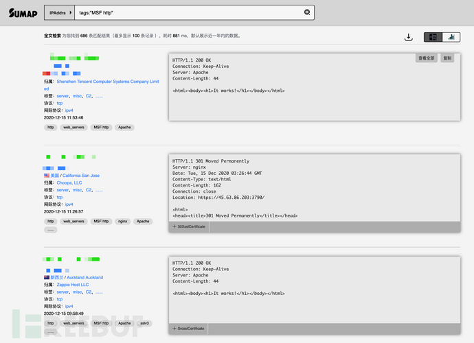Sumap网络测绘探测C&C远控在野情况分析 - FreeBuf网络安全行业门户