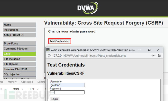 (DVWA) v1.10 Development CSRF全等级通关攻略 - FreeBuf网络安全行业门户