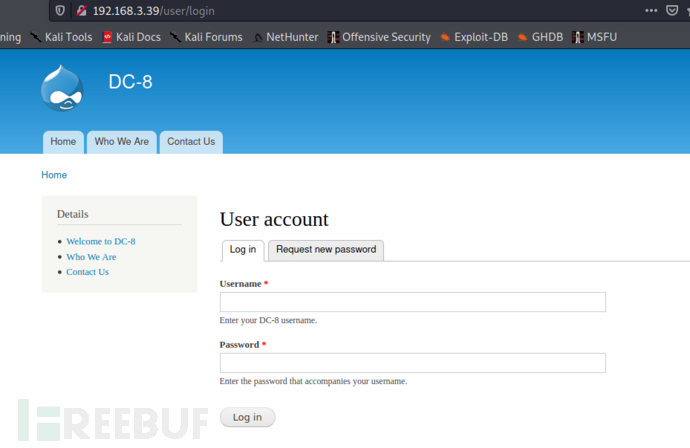 Vulnhub靶机DC系列-DC8 - FreeBuf网络安全行业门户