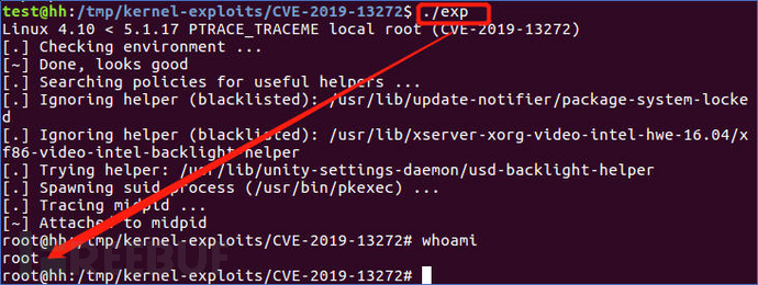 Linux本地内核提权漏洞复现(CVE-2019-13272) - FreeBuf网络安全行业门户