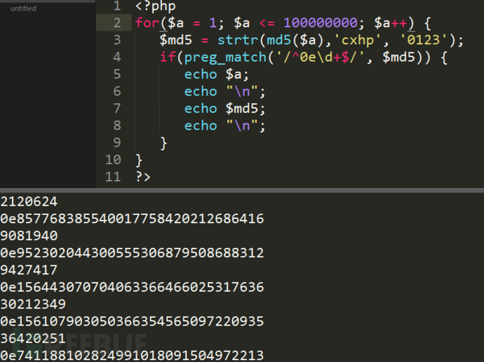浅谈md5弱类型比较和强碰撞 - FreeBuf网络安全行业门户