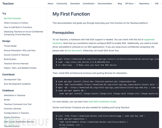 Teaclave 0.2.0 发布：让隐私安全计算更简单 - FreeBuf网络安全行业门户