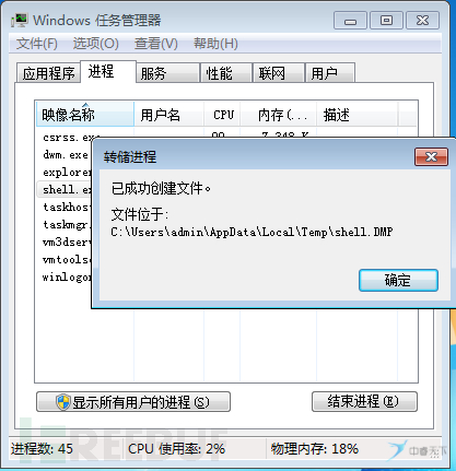 实战演练必修课 | 进程内存Dump与内存镜像Dump常用工具 - FreeBuf网络安全行业门户