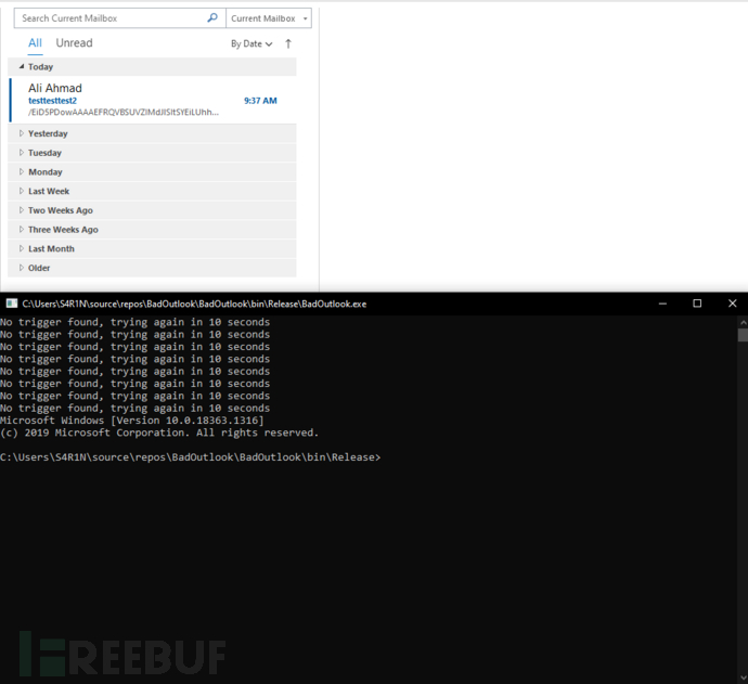 如何利用Outlook应用程序接口执行Shellcode - FreeBuf网络安全行业门户