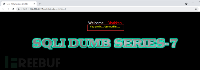 SQL注入之sqli-labs（Less7-22） - FreeBuf网络安全行业门户
