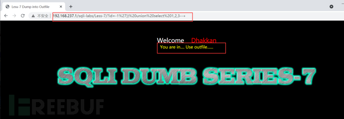 SQL注入之sqli-labs（Less7-22） - FreeBuf网络安全行业门户