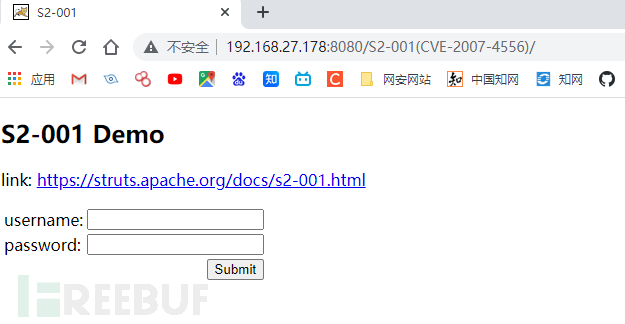 Struts2框架漏洞总结与复现 - FreeBuf网络安全行业门户