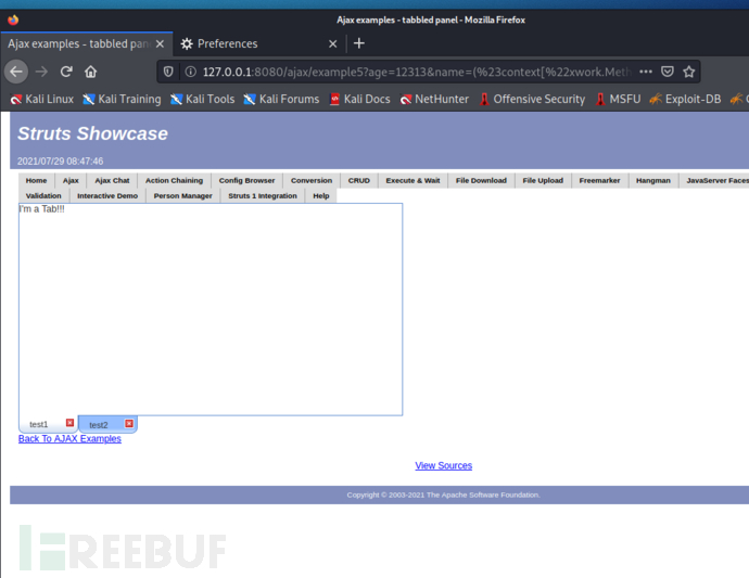 Struts2框架漏洞总结与复现 - FreeBuf网络安全行业门户