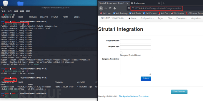 Struts2框架漏洞总结与复现 - FreeBuf网络安全行业门户