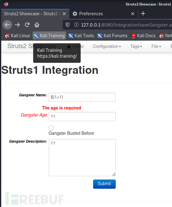 Struts2框架漏洞总结与复现 - FreeBuf网络安全行业门户