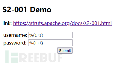 S2-001 漏洞复现 - FreeBuf网络安全行业门户