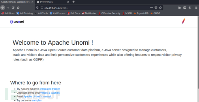 CVE-2020-13942 Apache Unomi 远程代码执行漏洞复现 - FreeBuf网络安全行业门户