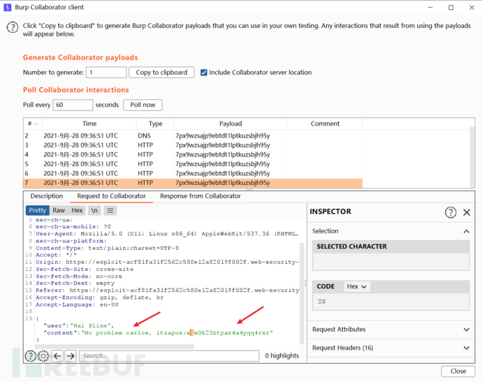 Portswigger之dom Basedwebsockets漏洞笔记 Freebuf网络安全行业门户