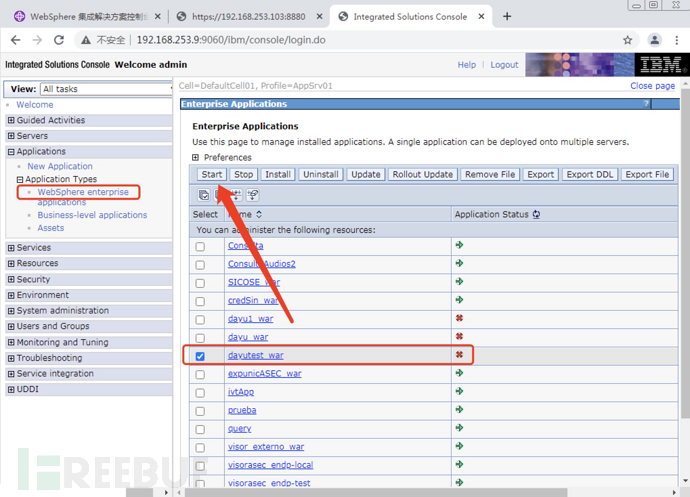 渗透测试之地基服务篇：服务攻防之中间件WebSphere（总） - FreeBuf网络安全行业门户
