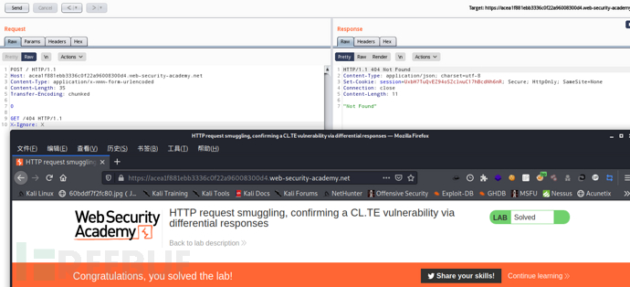 PortSwigger之HTTP请求走私+OAuth认证实验记录 - FreeBuf网络安全行业门户