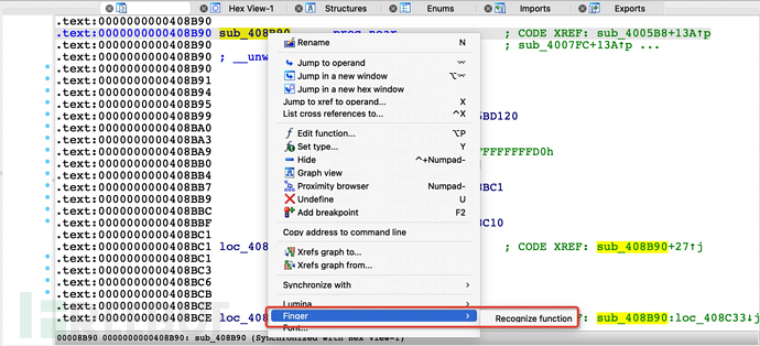 Finger：一款函数符号识别神器 - FreeBuf网络安全行业门户